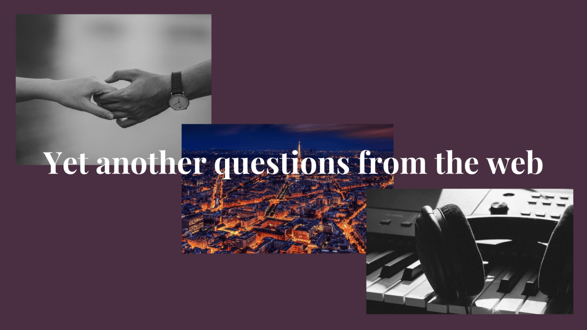 Yet another questions from the web – Studying Life with Gigi