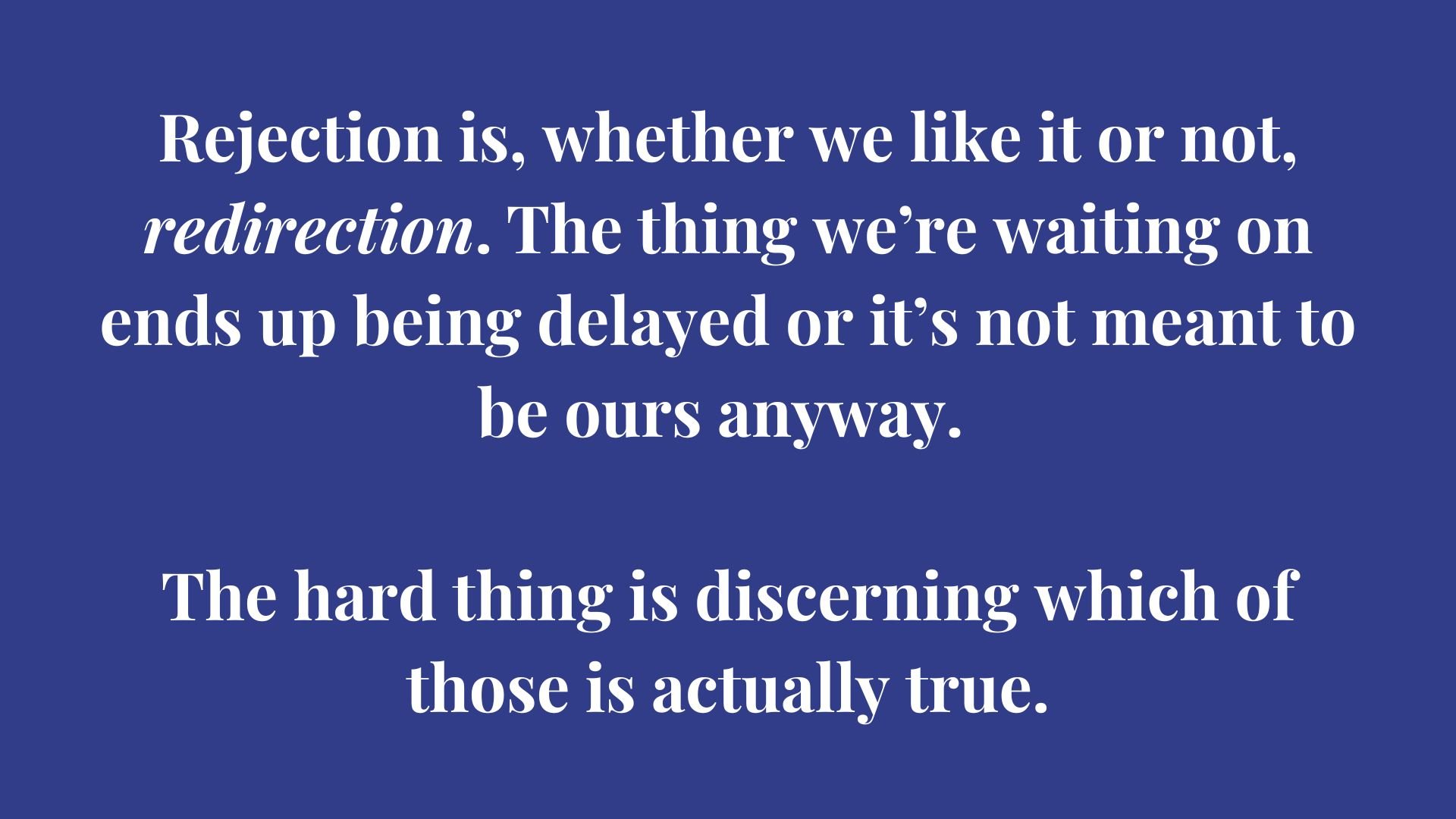 Life in the Waiting Room | quote series – Studying Life with Gigi